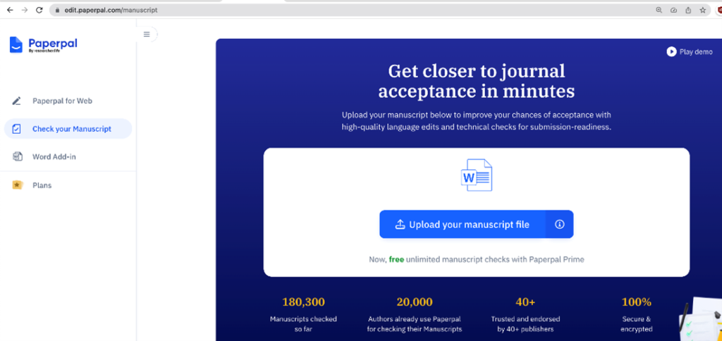 Paperpal Prime Now Includes Free Unlimited Manuscript Submission ...