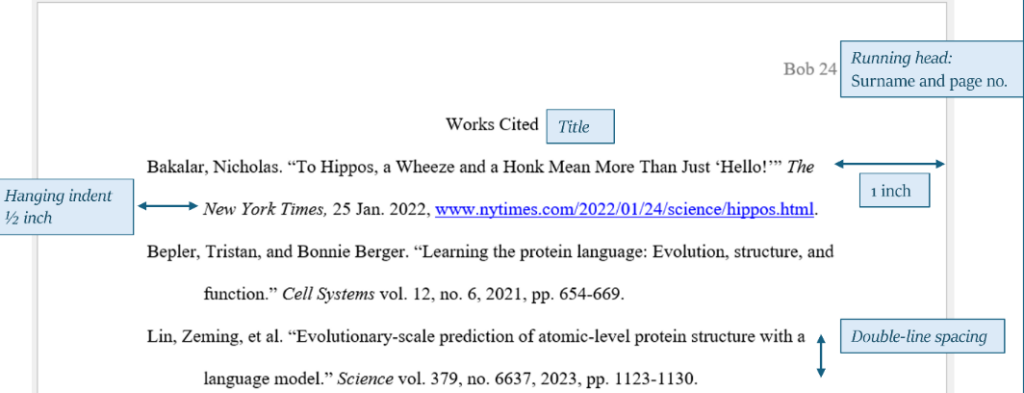 MLA Format: Guidelines, Template and Examples | Paperpal